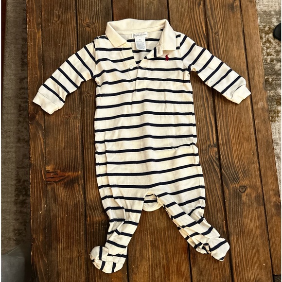 Ralph Lauren | One Pieces | Ralph Lauren Onsie With Footies And Leg ...